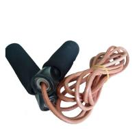 China Leather Speed Bearing Jump Rope with PP handle-fitness accessories for sale