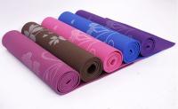 China solid color printed yoga gym mats with customized patten-yoga mat supplier for sale