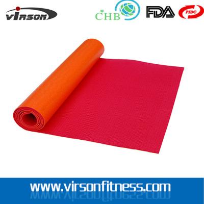 China 2015 New Arrival Fashion Custom Reverse printing dot Double color yoga mats for sale