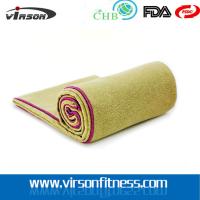 China Contrast color yoga towel,non-slip Yoga Towel,microfiber yoga towel for sale