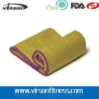 China Contrast color yoga towel,non-slip Yoga Towel,microfiber yoga towel for sale