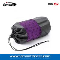 China hot sell microfiber yoga mat towel with logo China manufacturer for sale