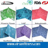 China plum blossom print yoga mat sale for sale