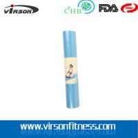 China 6mm Sticky Yoga Mat for yoga beginner,traditional PVC Yoga Mat with customer lable for sale