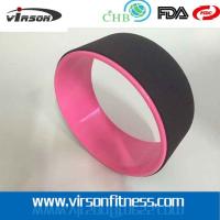 China 2015 newest coloful yoga wheel/eco-friendly colorful yoga wheel for sale