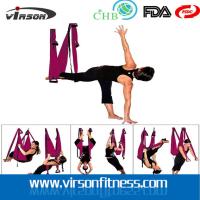 China Ningbo Virson Yoga & Pilate Type FASHION Flying Portable yoga Hammock Yoga Swing for sale