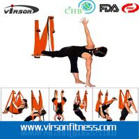 China Ningbo Virson Yoga & Pilate Type FASHION Flying Portable yoga Hammock Yoga Swing for sale