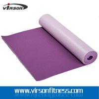 China Virson double layer colour eco-friendly PVC material yoga mat for sale