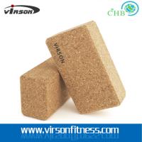 China hard and strong Eco cork yoga block for sale