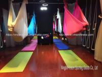 China Virson popular 5m length yoga aerial yoga swing&yoga hammocks for sale