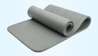 China high cushion extra thickness NBR yoga mat fitness mat with strap for sale