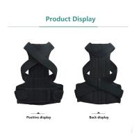 China Men and Women Posture Belt Brace Clavicle Support Stop Slouching Hunching Adjustable Back Trainer Posture Corrector for sale