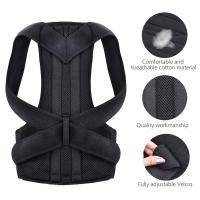 China Men and Women Posture Belt Brace Clavicle Support Stop Slouching Hunching Adjustable Back Trainer Posture Corrector for sale