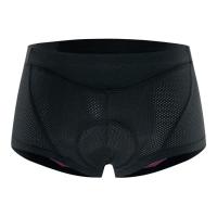 China Women's Outdoor Bicycle Biker Underwear Slim Elastic Breathable Shockproof 3D Silicone Cushion Underwear for sale