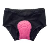 China Women's Outdoor Bicycle Biker Underwear Slim Elastic Breathable Shockproof 3D Silicone Cushion Underwear for sale