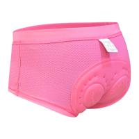 China Women's Outdoor Bicycle Biker Underwear Slim Elastic Breathable Shockproof 3D Silicone Cushion Underwear for sale