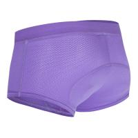 China Women's Outdoor Bicycle Biker Underwear Slim Elastic Breathable Shockproof 3D Silicone Cushion Underwear for sale