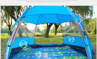China Double Layer 3-4 people Family Outdoor camping ultralight inflatable Camping Tent for sale