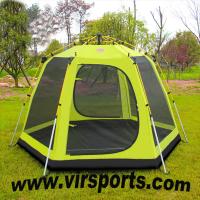 China Hot Selling portable 3-4 Person Waterproof Outdoor Camping Tent for trekking and family for sale