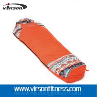China wholesale envelope sleeping bag Flannel Lined Cheap Sharp Sleeping Bag -15 Degree for adult camping for sale