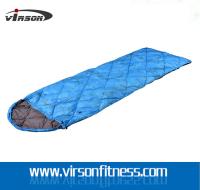 China wholesale cotton flannel sleeping bag banana shape bag 3 season sleeping bag for sale