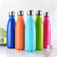 China Virson 500ml Double Wall Vacuum Stainless Steel Water Bottle Outdoor Sports Ca for sale