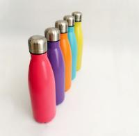 China Virson Double Wall Vacuum Insulated Stainless Steel Cola sports Water Bottle for sale