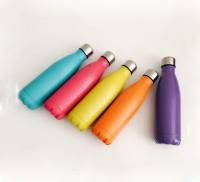 China Virson Vacuum insulated Coke Shape 350/500/750ml stainless steel water bottle for sale