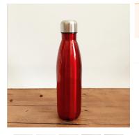 China Virson Vacuum insulated Coke Shape 350/500/750ml stainless steel water bottle for sale