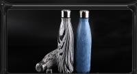 China Virson new design double vacuum insulated stainless steel outdoor water bottle for sale