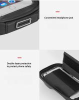 China Bicycle upper tube bag mobile phone touch screen road bike mountain bike front beam bag frame bag riding equipment acces for sale