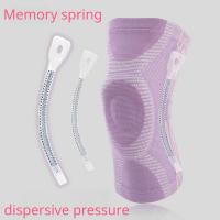 China Sports Knee Guards Basketball Pressure Running Cycling Silicone Summer Thin Knitted Breathable Silicone Spring Knee Guar for sale
