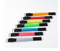 China Rechargeable led luminous arm with LED reflective bracelet luminous with fun run outdoor sports running lights for sale