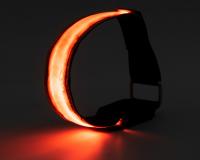 China Rechargeable led luminous arm with LED reflective bracelet luminous with fun run outdoor sports running lights for sale