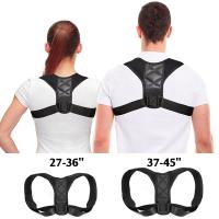 China Medical Adjustable Clavicle Posture Corrector Men Woemen Upper Back Brace Shoulder Lumbar Support Belt Corset Posture Co for sale