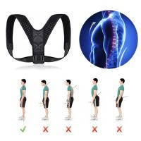 China Medical Adjustable Clavicle Posture Corrector Men Woemen Upper Back Brace Shoulder Lumbar Support Belt Corset Posture Co for sale