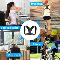 China Medical Adjustable Clavicle Posture Corrector Men Woemen Upper Back Brace Shoulder Lumbar Support Belt Corset Posture Co for sale