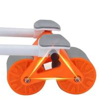 China New Roller With Elbow Support Abdominal Exercise Roller Wheel For Core Trainer Automatic Rebound Ab Wheel Roller for sale