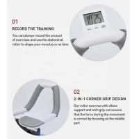 China New Roller With Elbow Support Abdominal Exercise Roller Wheel For Core Trainer Automatic Rebound Ab Wheel Roller for sale