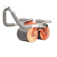 China Multi-functional flat support abdominal wheel home fitness ab exercise roller wheel for sale