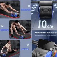 China Manufacturer wholesale Abs roller wheels with intelligent timing&brake built-in cellphone holder for sale