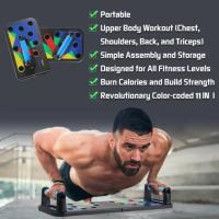 China Body Fitness Push up Bar Foldable Push Up Board Folding Training Board Push Up Board for sale