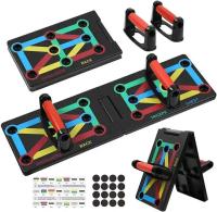 China Multifunctional Customized Logo power Exercise Muscle Body Fitness Foldable Folding Training Push up Bar Board for sale