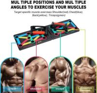 China Multifunctional Customized Logo power Exercise Muscle Body Fitness Foldable Folding Training Push up Bar Board for sale