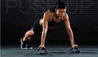 China S-Shaped Workout Training Indoor Non Slip Fitness Equipment Push up Bar for sale