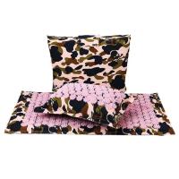China Full Printed Cloth New Plastic Spikes Acupressure Mat and Pillow Set for Massage for sale