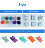 China Colorful Coconut New Yoga Migraine Acupressure Massage Mat and Pillow Set for sale