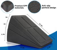 China Factory Direct 3 in 1 Hot Sell High Hardness Eco EPP Foam Calf Stretcher Foot Leg Slant Board Squat Wedge Yoga for sale