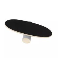 China Custom Pattern Fitness Wooden Training 29 Inch Wobble Balance Board Wood Roller for sale