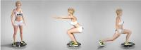 China Wooden Balance Board Plate Yoga Balancer Anti-skid High Level Training Balance Gym Board for sale